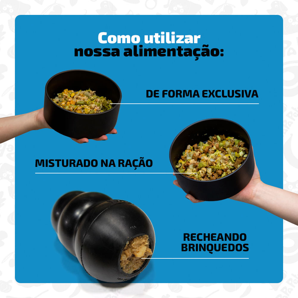 Ração Úmida Papapets Sabor Peixe para Cães Adultos 300 g